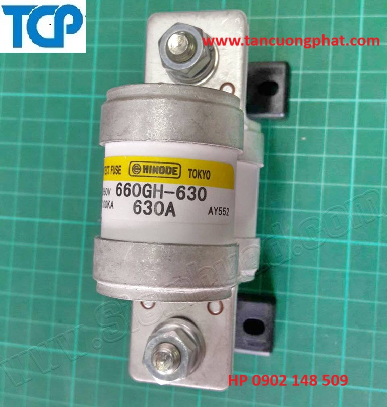 CẦU CHÌ 660GH-630 HINODE CHÍNH HÃNG - Cầu Chì Công Nghiệp - Sản phẩm -Tân Cường Phát